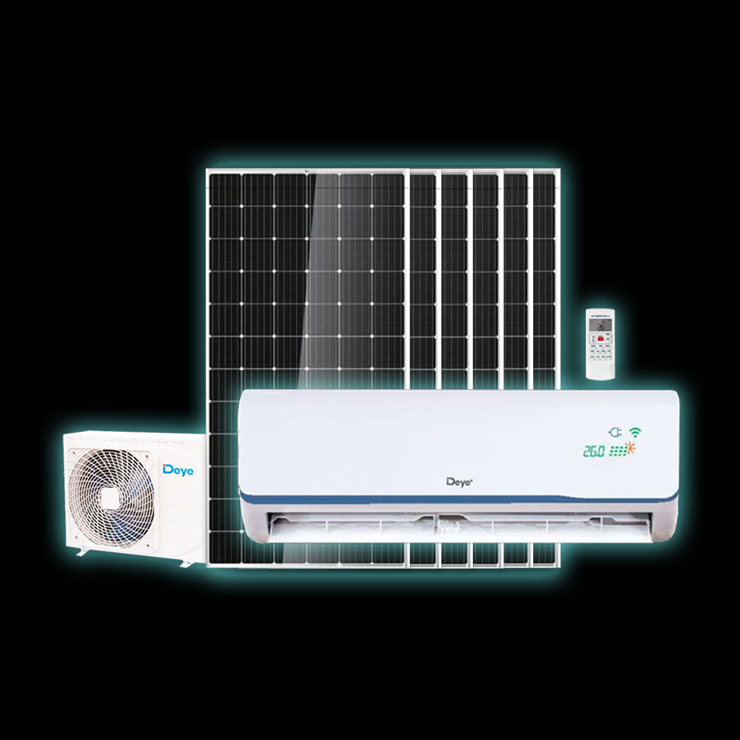 Deye Solar Air Conditioner - 24 000BTU Hybrid | Haultron | Only Good Energy